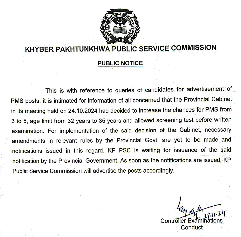 Khyber Pakhtunkhwa Public Service Commission